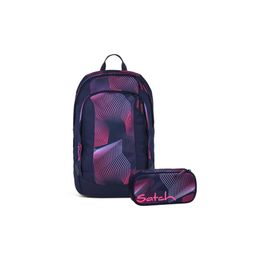 Satch Schulrucksack-Set AIR "Seismic Pink" 2-tlg. in Pink | Gr.: onesize