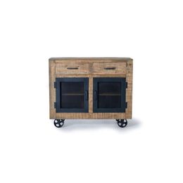 Giner y Colomer Sideboard aus Mangoholz in Brown | Gr.: onesize