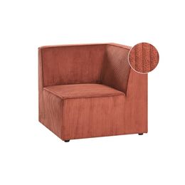 Beliani Sofaelement LEMVIG in Braun - (W) 83 x (H) 78 x (L) 83 cm | Gr.: onesize