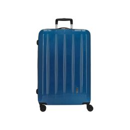 Check.In London 2.0 - 4-Rollen-Trolley 75 cm (orange) in blau | Gr.: onesize