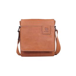 Strellson Schultertasche 'Hyde Park Jeremy in Cognac 20 x 23 x 6 cm' | Gr.: onesize