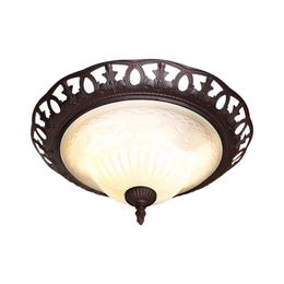 Trio Leuchten Deckenleuchte &raquo;Rustica&laquo; E27 1 Stk. Deckenlampe, Leuchtmittel tauschbar braun