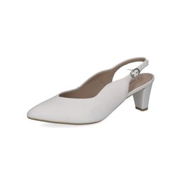 Caprice Slingpumps in Wei&szlig; | Gr.: 37,5