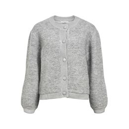 Object Strickjacke in Medium Grey Melange | Gr.: M
