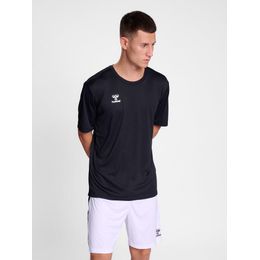Hummel T-Shirt Hmlessential Herren in BLACK | Gr.: XXL