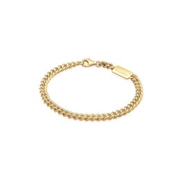 Kuzzoi Armband 925 Sterling Silber in Gold | Gr.: 19 cm