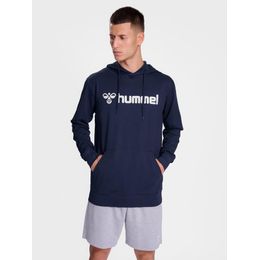 Hummel Verstellbare Taille Kapuzenpullover Hmlgo Erwachsene in MARINE | Gr.: S