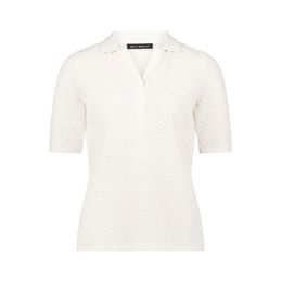Betty Barclay Basic Shirt mit Kn&ouml;pfen in Rohwei&szlig; | Gr.: 42