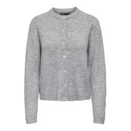 Only Strickjacke in Medium Grey Melange | Gr.: L