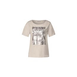 Street One T-Shirt in smooth stone sand | Gr.: 42