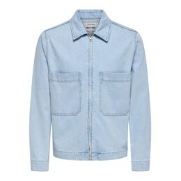 Only & Sons ONLY & SONS Jeansjacke in Light Blue Denim | Gr.: XL