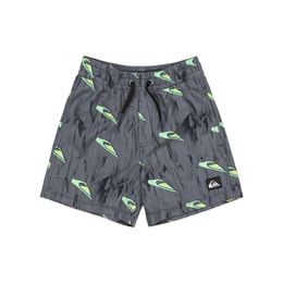 Quiksilver Jungen Badeshorts &raquo;Next Gen 12"&laquo; schwarz 2(84-92cm), Normalgr&ouml;&szlig;en