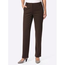 WITT WEIDEN Stoff-Hose in schoko | Gr.: 20