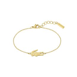 Lacoste Damen Freundschaftsarmband &raquo;Schmuck Edelstahl Parnterarmband CROCODILE&laquo; gold