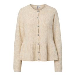 Pieces Strickjacke in Birch | Gr.: XL