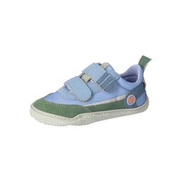 qnuffs Kindergarten Klett Halbschuh/Sneaker in gr&uuml;n | Gr.: 33