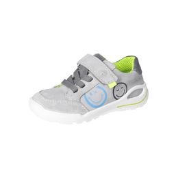 Ricosta Kindergarten Klett Halbschuh/Sneaker in grau | Gr.: 32