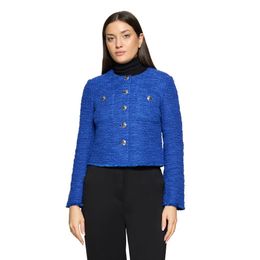 Betty Barclay Blazer-Jacke langarm in Adria Blue | Gr.: 40
