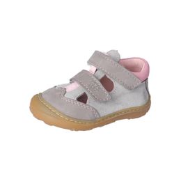 Pepino Lauflern Spangen Halbschuh/Sneaker in grau | Gr.: 19