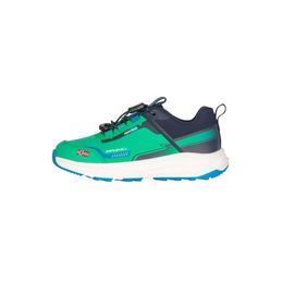 Trollkids Wanderschuhe Bjordal in emerald green/dynamic blue | Gr.: 35