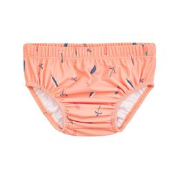 Playshoes UV-Schutz Schwimmwindel Surfbrett Palme in altrosa | Gr.: 62/68