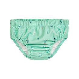 Playshoes UV-Schutz Schwimmwindel Surfbrett Palme in mint | Gr.: 74-80