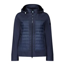 Betty Barclay Outdoorjacke mit abnehmbarer Kapuze in Dunkelblau | Gr.: 38