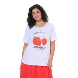 Ulla Popken Shirt in schneewei&szlig; | Gr.: 58-60