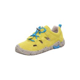 Superfit Barfu&szlig;schuh TRACE in Gelb/T&uuml;rkis | Gr.: 27