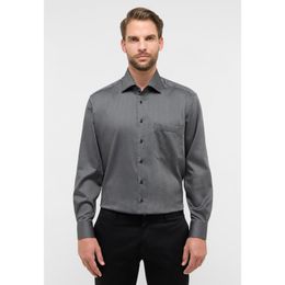 Eterna Herren Langarmhemd &raquo;COMFORT FIT&laquo; NON IRON (b&uuml;gelfrei) grau 40, Normalgr&ouml;&szlig;en