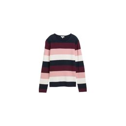 Tom Tailor Pullover in big rose knit stripe | Gr.: XXL