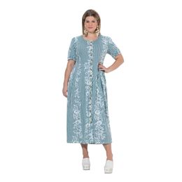 Ulla Popken Kleid in petrol | Gr.: 56 - Normalgr&ouml;&szlig;e