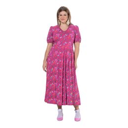 Ulla Popken Kleid in sommerbeere | Gr.: 56 - Normalgr&ouml;&szlig;e