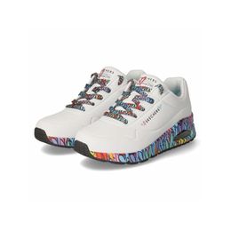 Skechers Schn&uuml;rhalbschuh in white | Gr.: 37
