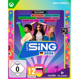 Ravenscourt Spielesoftware &raquo;Let's Sing 2026 German Version&laquo; Xbox Series X