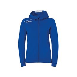 Kempa Kapuzenjacke PLAYER WOMEN in royal/wei&szlig; | Gr.: S