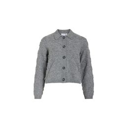 Vila Pullover in Medium Grey Melange | Gr.: M