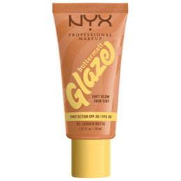 Nyx Cosmetics Nyx Professional Makeup Damen NYX PROFESSIONAL MAKEUP Foundation &raquo;BUTTERMELT GLAZE SOFT GLOW SKIN TINT + LSF 30&laquo; Pflegend, spendet Feuchtigkeit, ohne 