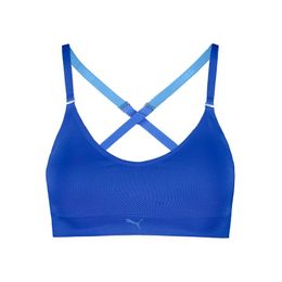 Puma Sport Bustier in Blau | Gr.: L