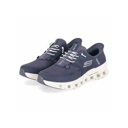 Skechers Schn&uuml;rhalbschuh in blau | Gr.: 41