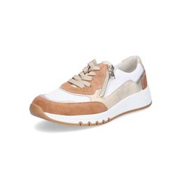 Waldl&auml;ufer WALDL&Auml;UFER Sneaker H-April in Braun Wei&szlig; | Gr.: 39