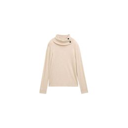 Tom Tailor Pullover in cargo beige melange | Gr.: 3XL