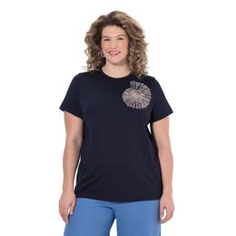 Ulla Popken Shirt in marine | Gr.: 42-44