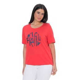 Ulla Popken Shirt in coralle | Gr.: 42-44