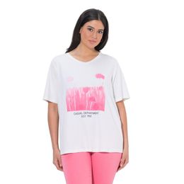Ulla Popken Shirt in offwhite | Gr.: 54-56