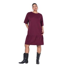 Studio Untold Kleid in aubergine | Gr.: 50-52