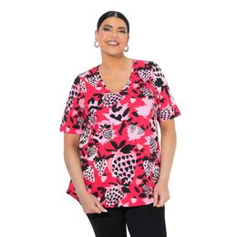 Ulla Popken Shirt in tomate | Gr.: 54-56