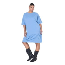 Studio Untold Midikleid in mittelblau | Gr.: 46-48