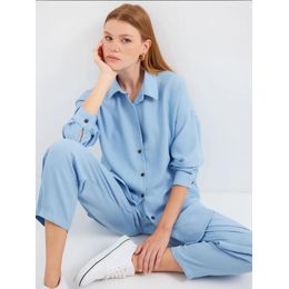 Bigdart Hosenanzug Damen Gr&ouml;&szlig;e 46 pastellblau
