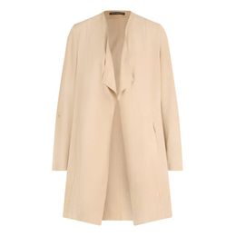 Betty Barclay Blazer-Jacke ohne Verschluss in Beige | Gr.: 46